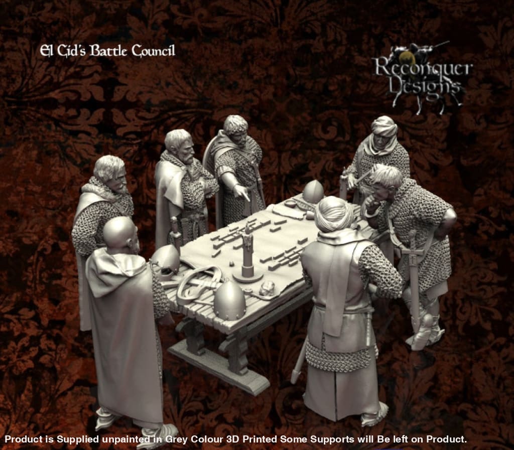 REM0063 Medieval Battle Council – Scale 3D